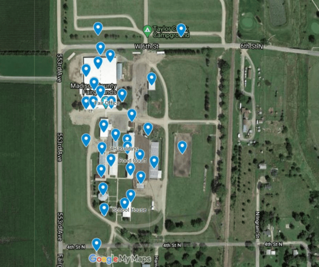 Indianapolis Fairgrounds Map Greensburg, IN: New Competitor Track Area